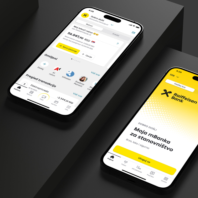 RBA: Evolution of digital banking, in black and yellow - Mater